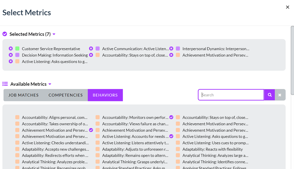 CALIPER: Using cMetrics – Talogy Support