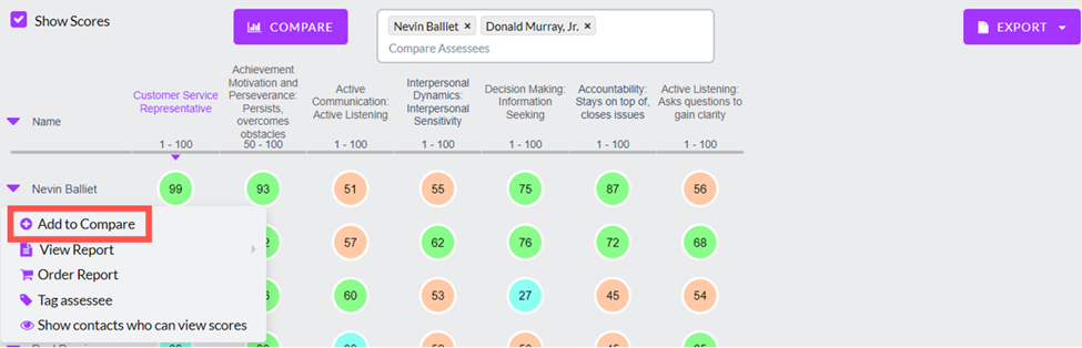 CALIPER: Using cMetrics – Talogy Support